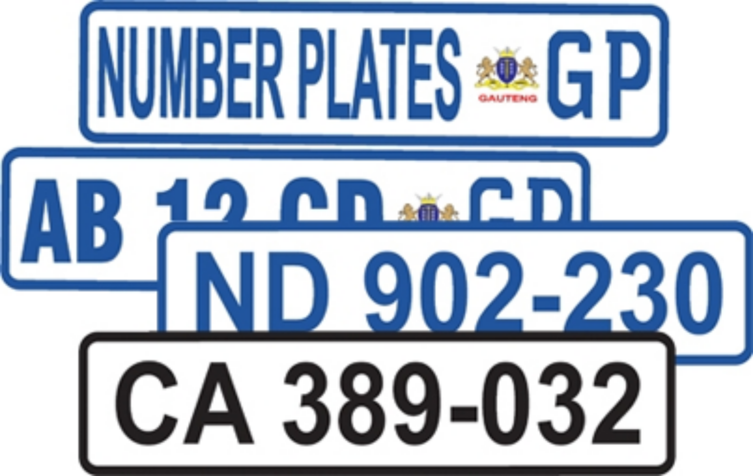 Number Plates – Motor Vehicle Licencing & Registration